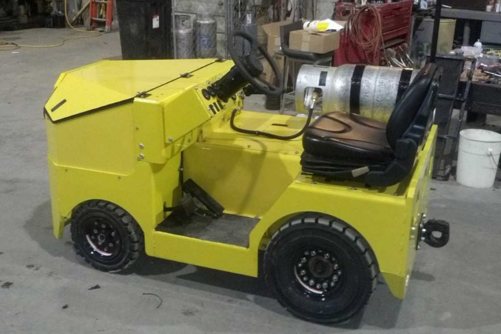 Mark I Narrow Aisle Industrial Tow Tractor, Trowin Tow Tractors For Sale